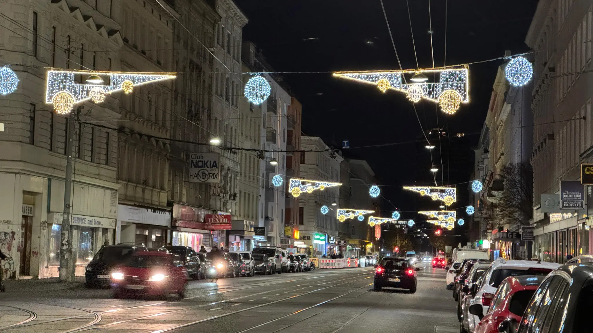 Brigittenau: Der Wallensteinplatz ist so richtig in Weihnachtsstimmung ...