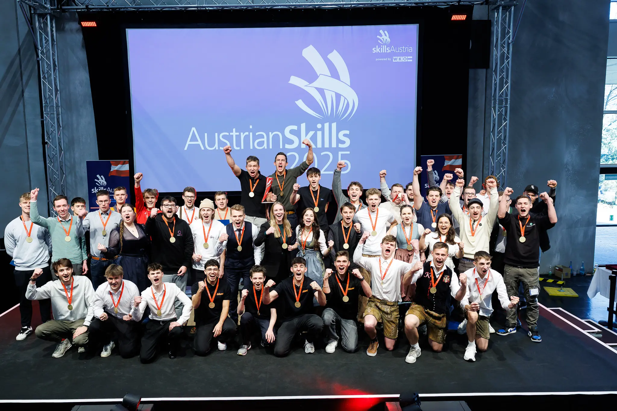 Siegreich: Langkampfener Talente holen Silber & Gold bei AustrianSkills - Kufstein