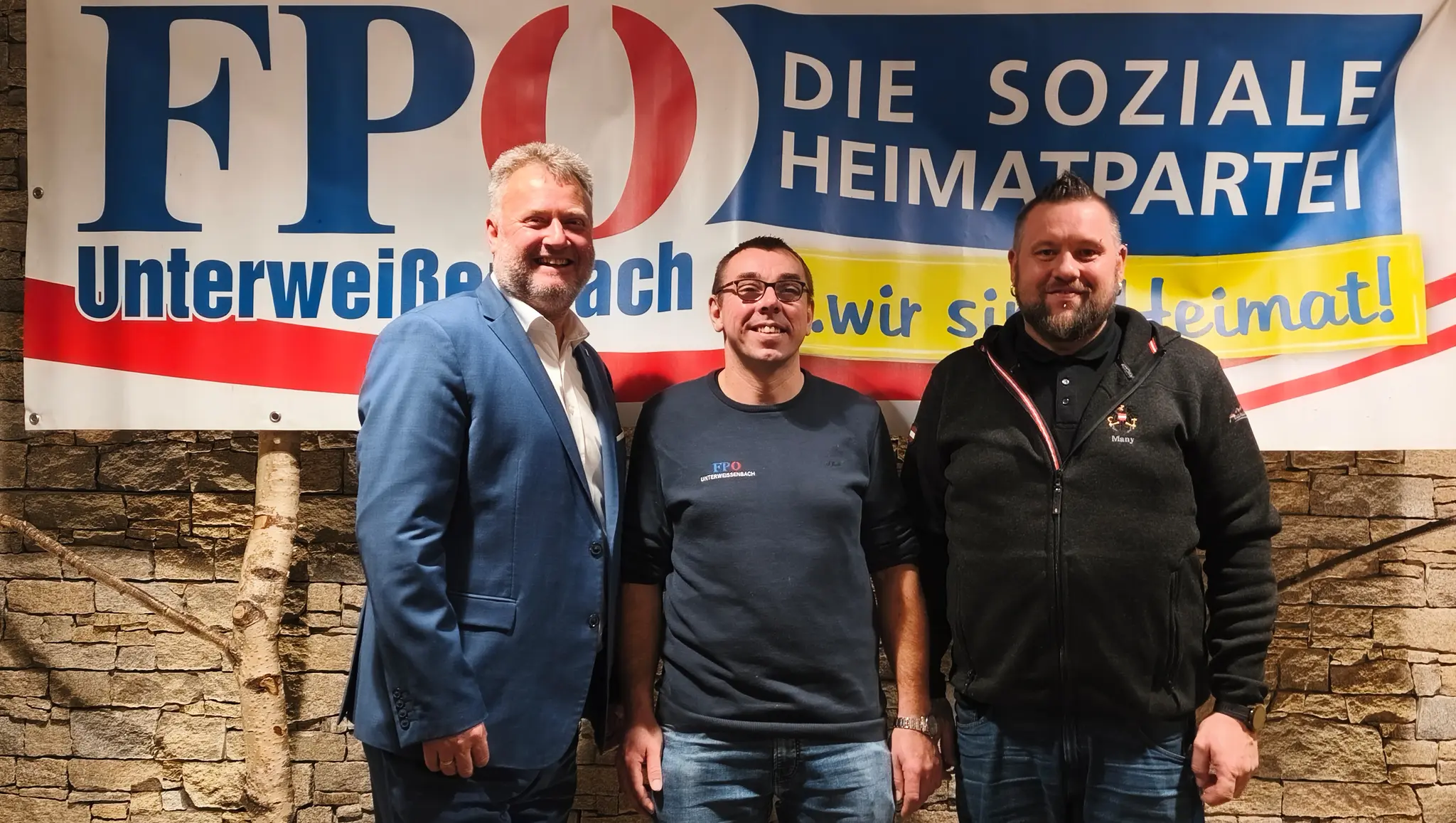 Josef Hackl: Der Obmann der FPÖ-Ortsgruppe Unterweißenbach bleibt ...