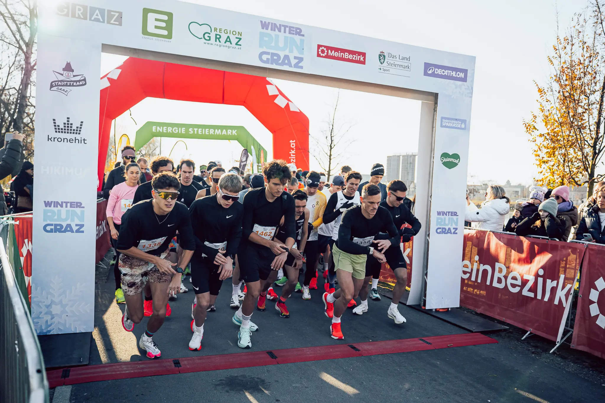 Auftakt zur Laufserie in Graz: Erster Winterrun bricht alle Rekorde - Graz