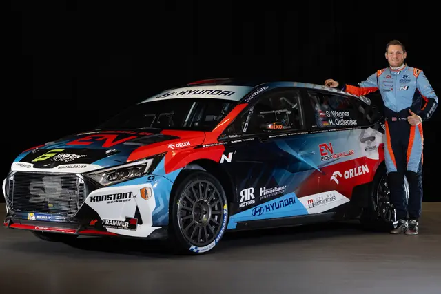 Jännerrallye 2026: Hyundai von Simon Wagner in brandneuem Design - Freistadt