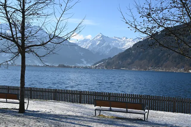 Urlaub in Zell am See: Spaziergang durch den Park in Thumersbach am ...