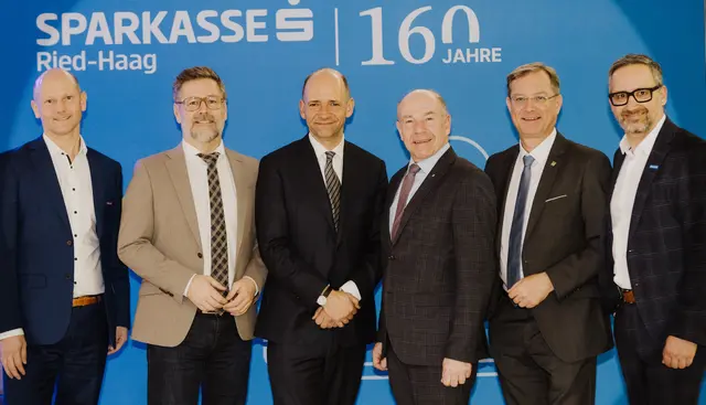 Sparkasse Ried-Haag: Großer Wirtschaftsempfang zum 160. Jubiläum - Ried
