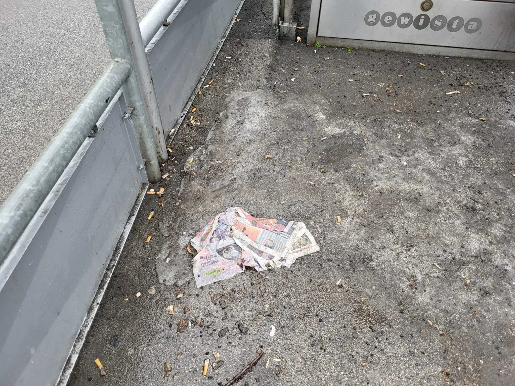 Verschmutzung: Verunreinigung Baumgartner Spitz - Penzing