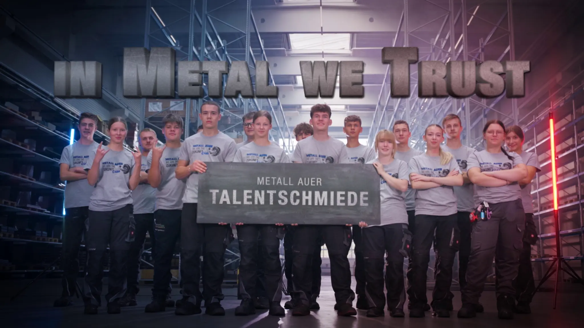 "In Metal We Trust": "Metall-Auer"-Lehrlinge als Video-Stars - Schärding