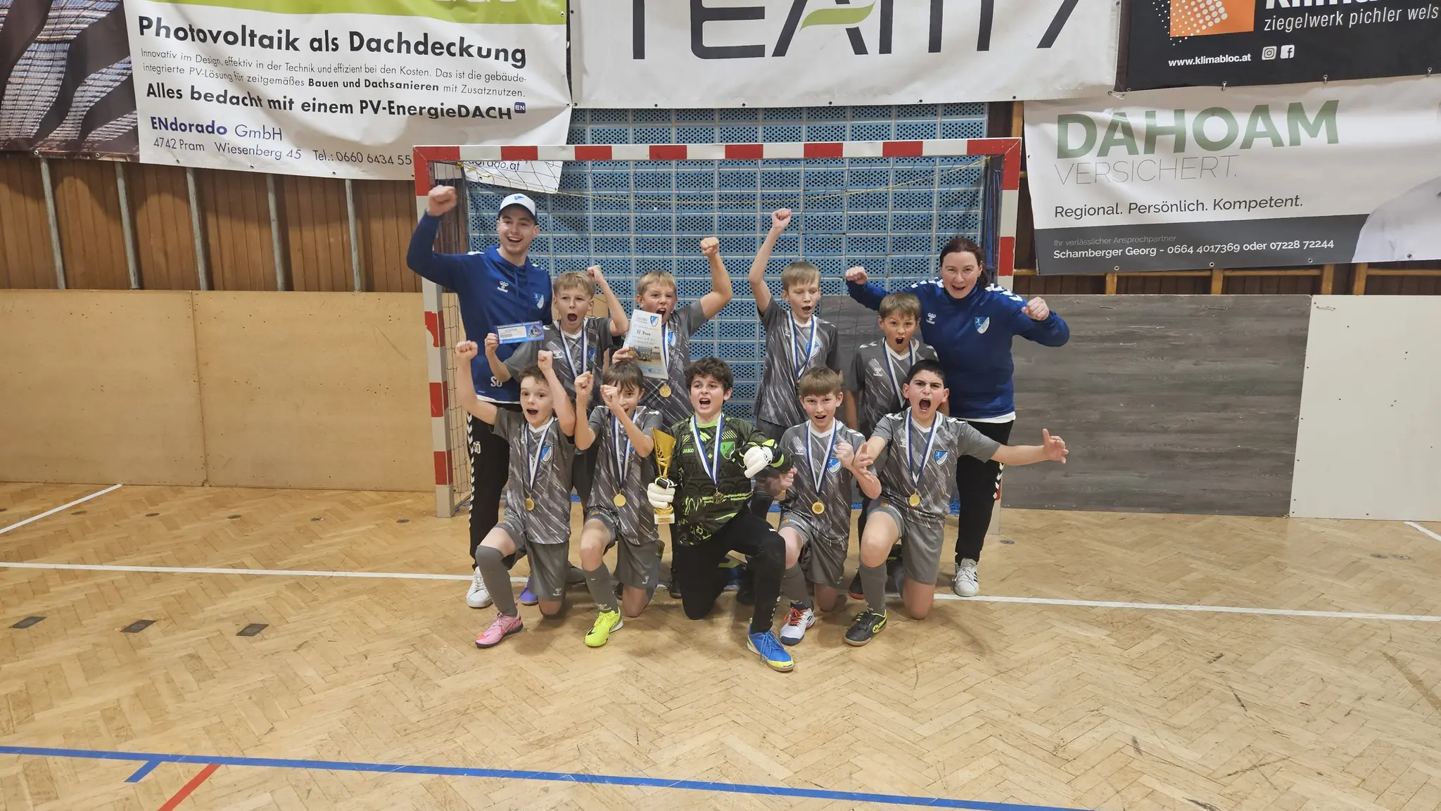 U12-Sieg für Gastgeber: Kids begeisterten beim 27. Pramer ...