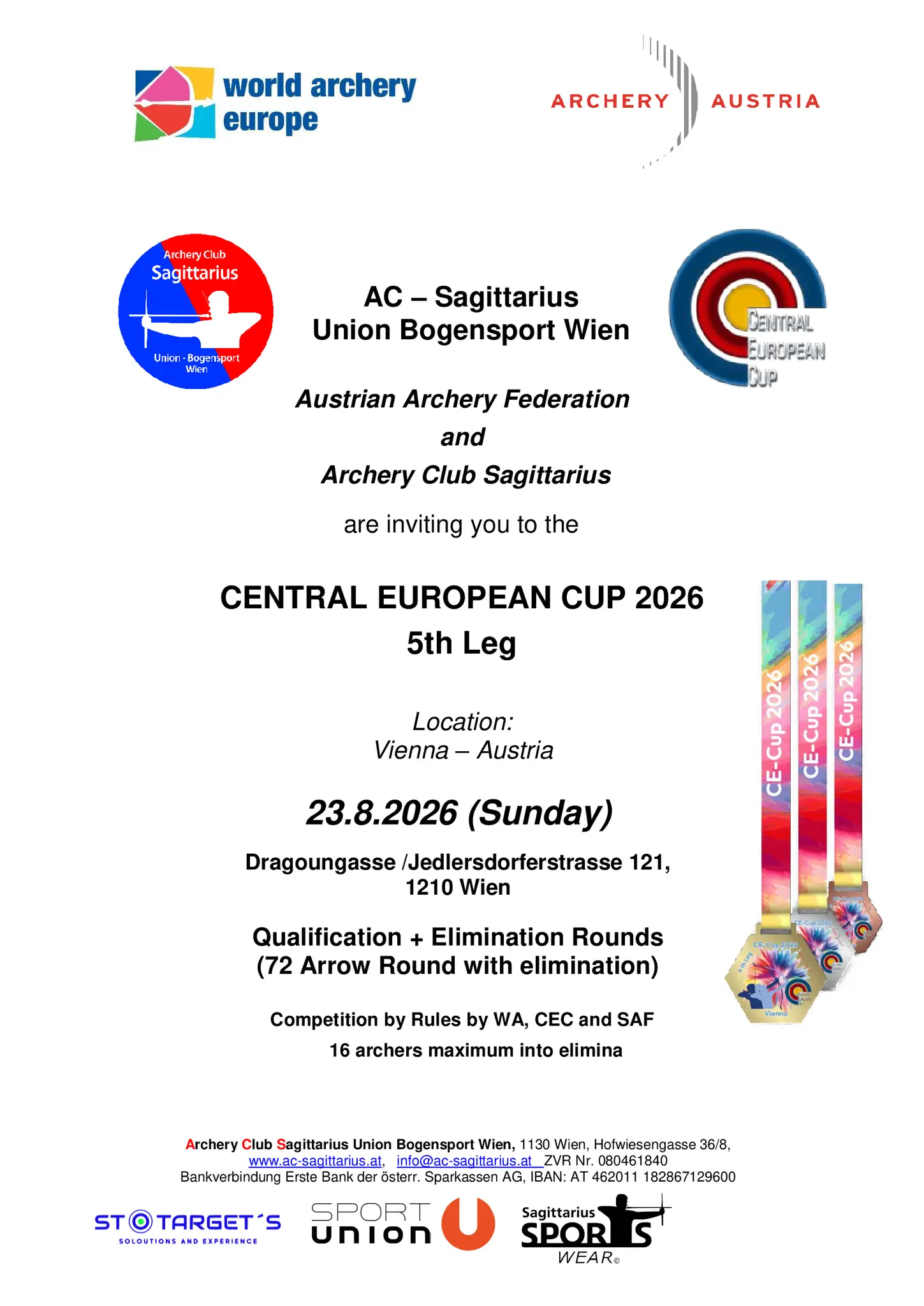 CE-Cup in Wien: erstmalig der Central Europa Cup in Wien - Floridsdorf