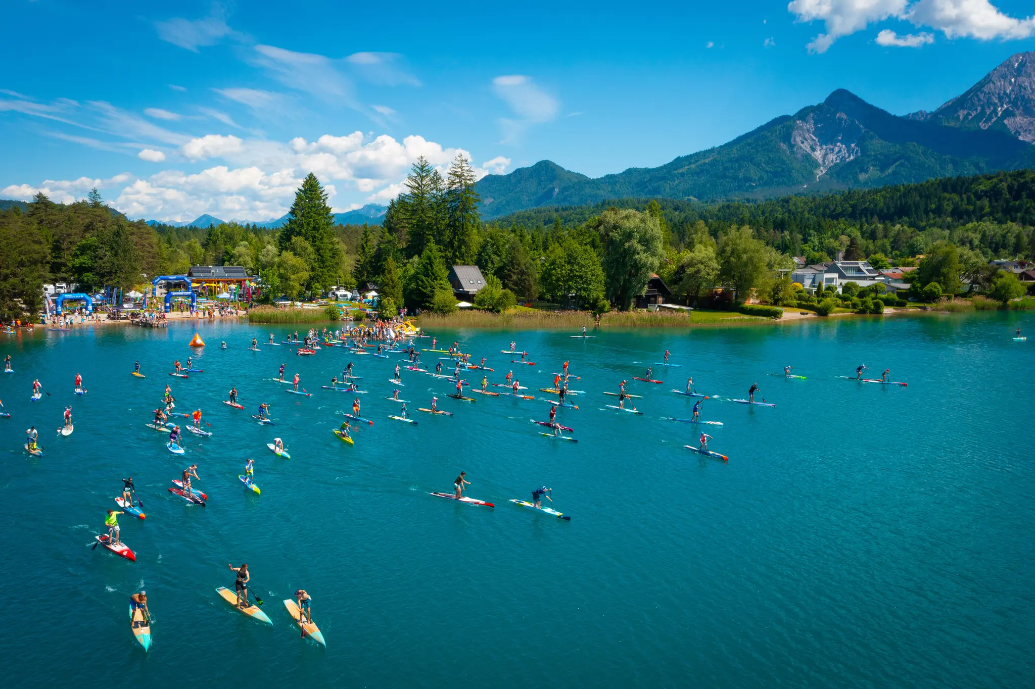 Fünf Jahre THE LAKE ROCKS: Villach und der Faaker See laden zum SUP ...