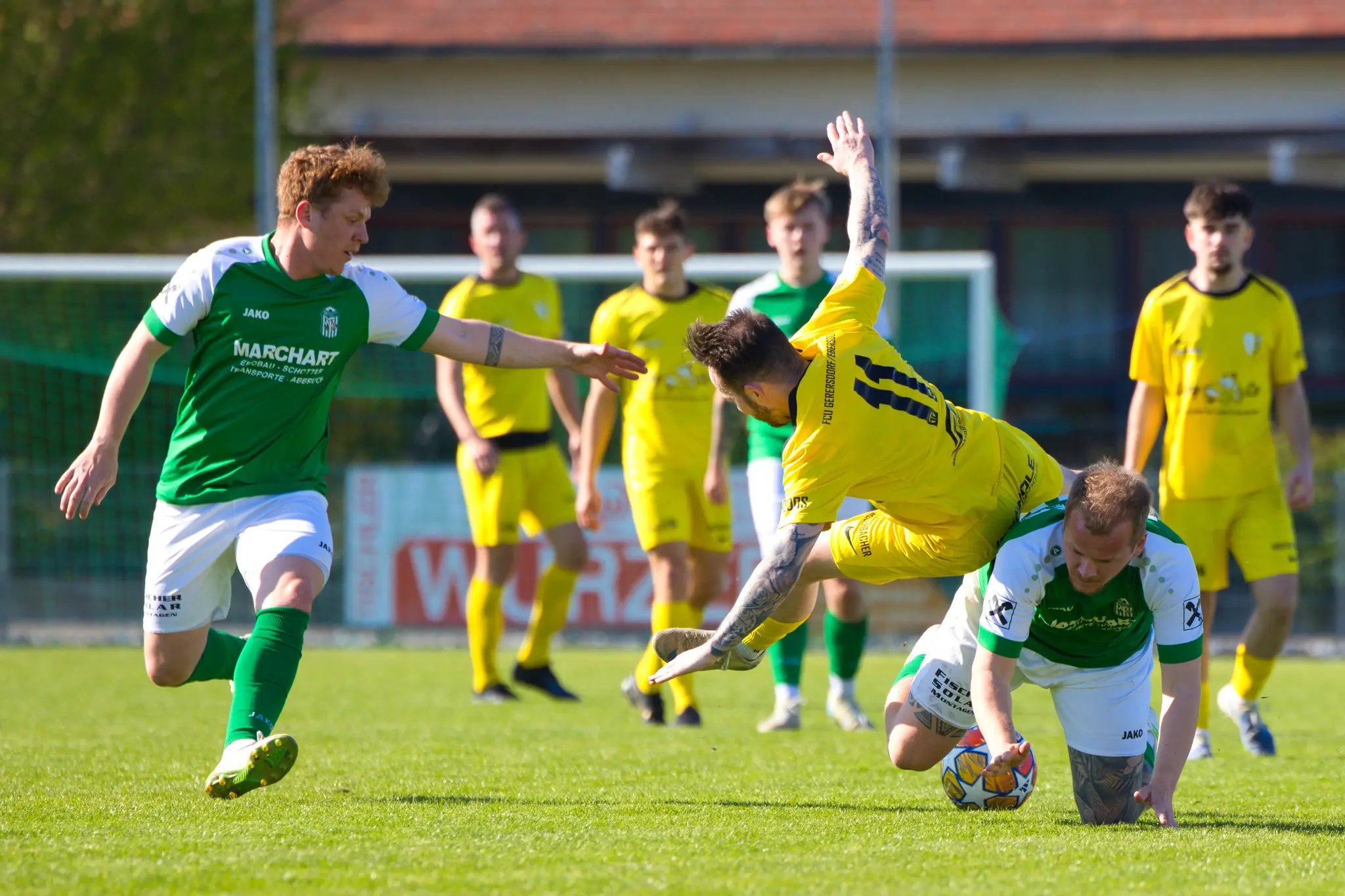 Fußball - 1. Klasse West/Mitte (18. Runde): SV Karlstetten Neidling ...