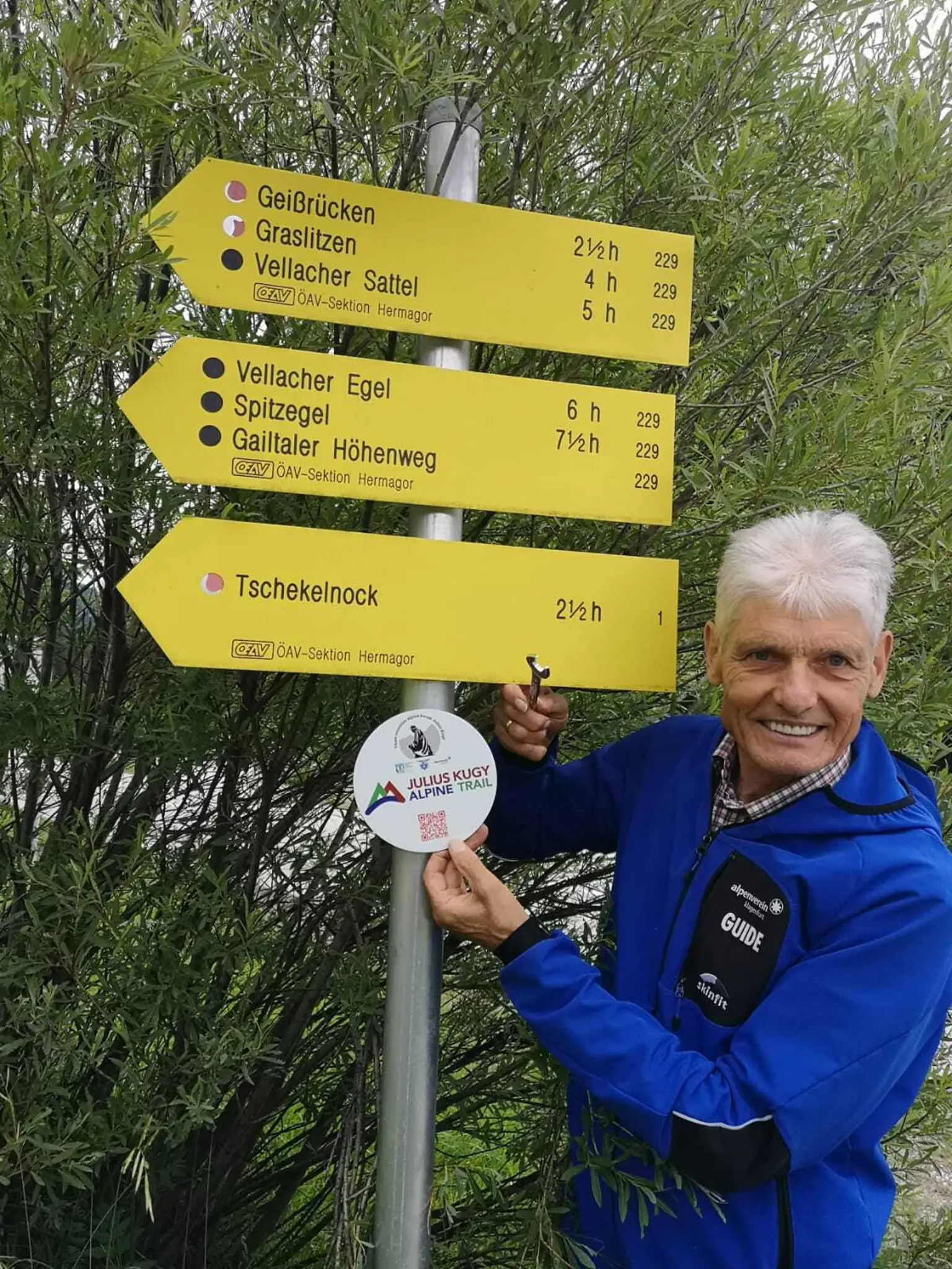Ein besonderer Weitwanderweg: Valentin Wulz geht voraus - Kärnten