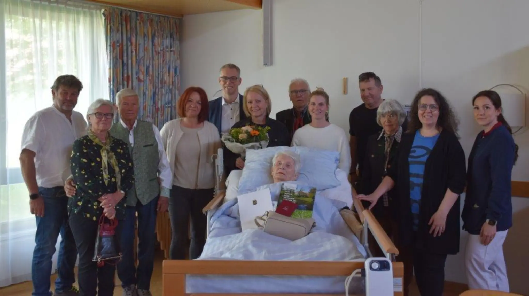 Bezirk Amstetten: PBZ St. Peter in der Au - Hilda Kreuziger feierte 105 ...