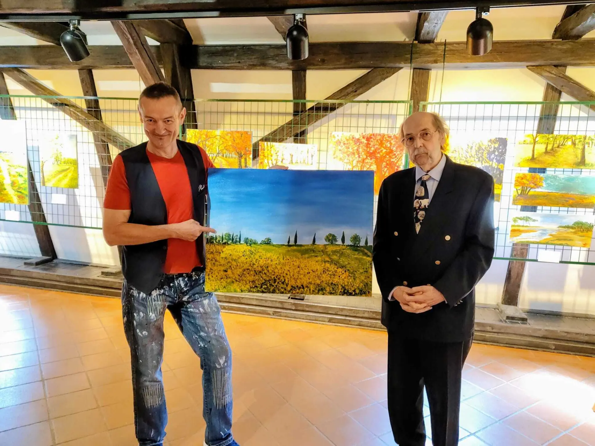 Abschied in Stockerau: Eine bewegende Finissage ehrt Künstlerin ...