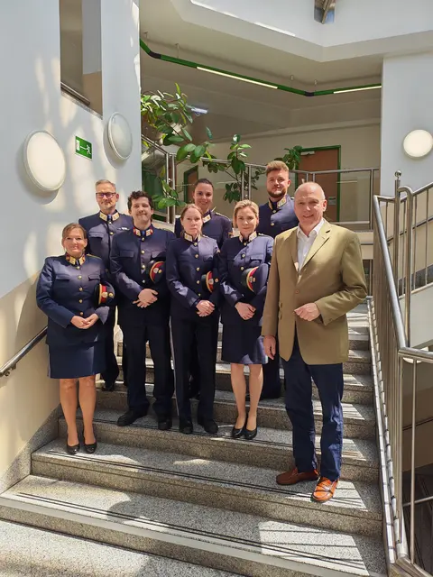 Bezirk Mödling: Neue Polizei-Führungskräfte besuchten Bezirkshauptmann ...