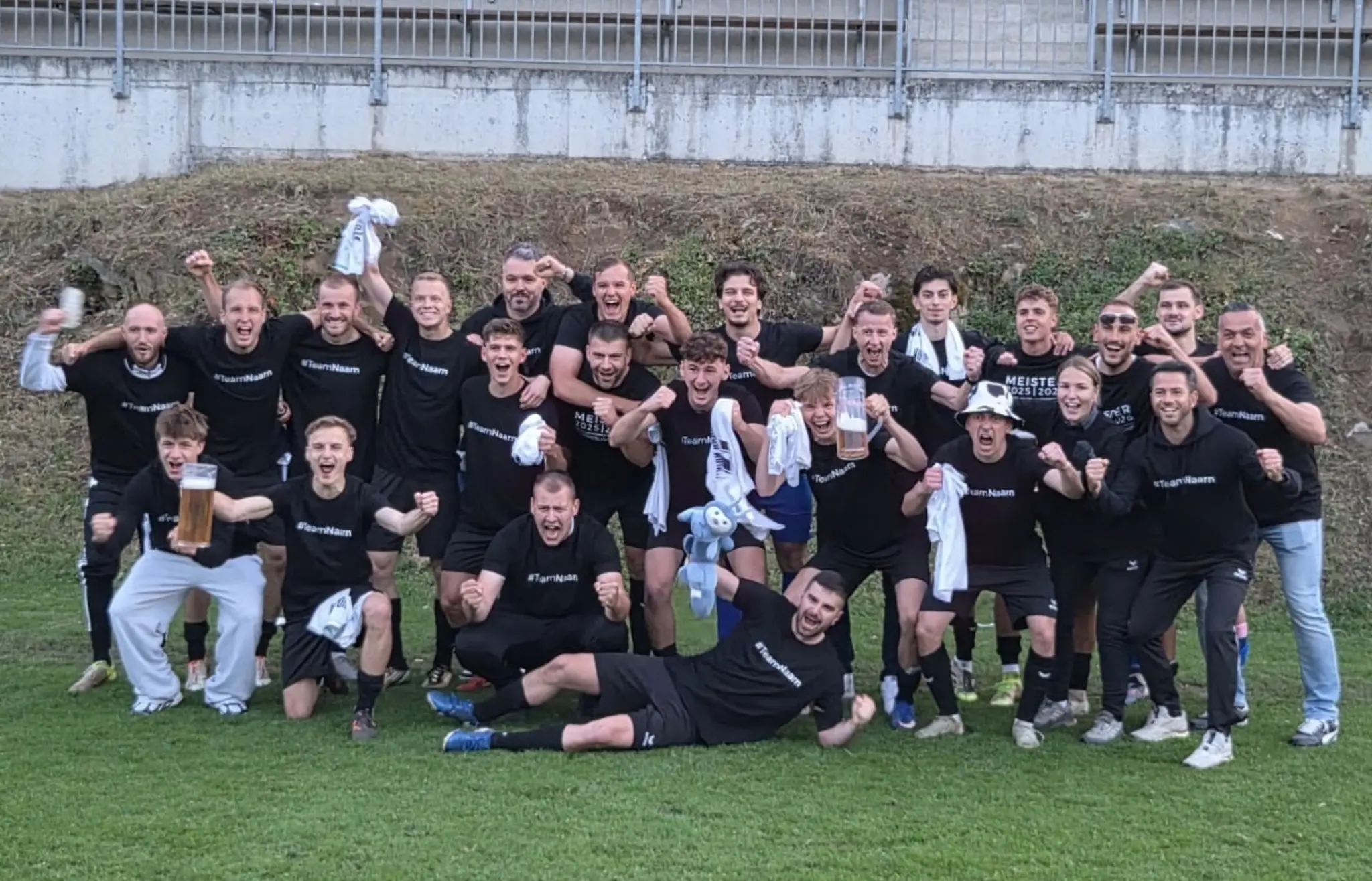 Bezirksliga Nord: Fußballer von Union Naarn eroberten den Meistertitel ...
