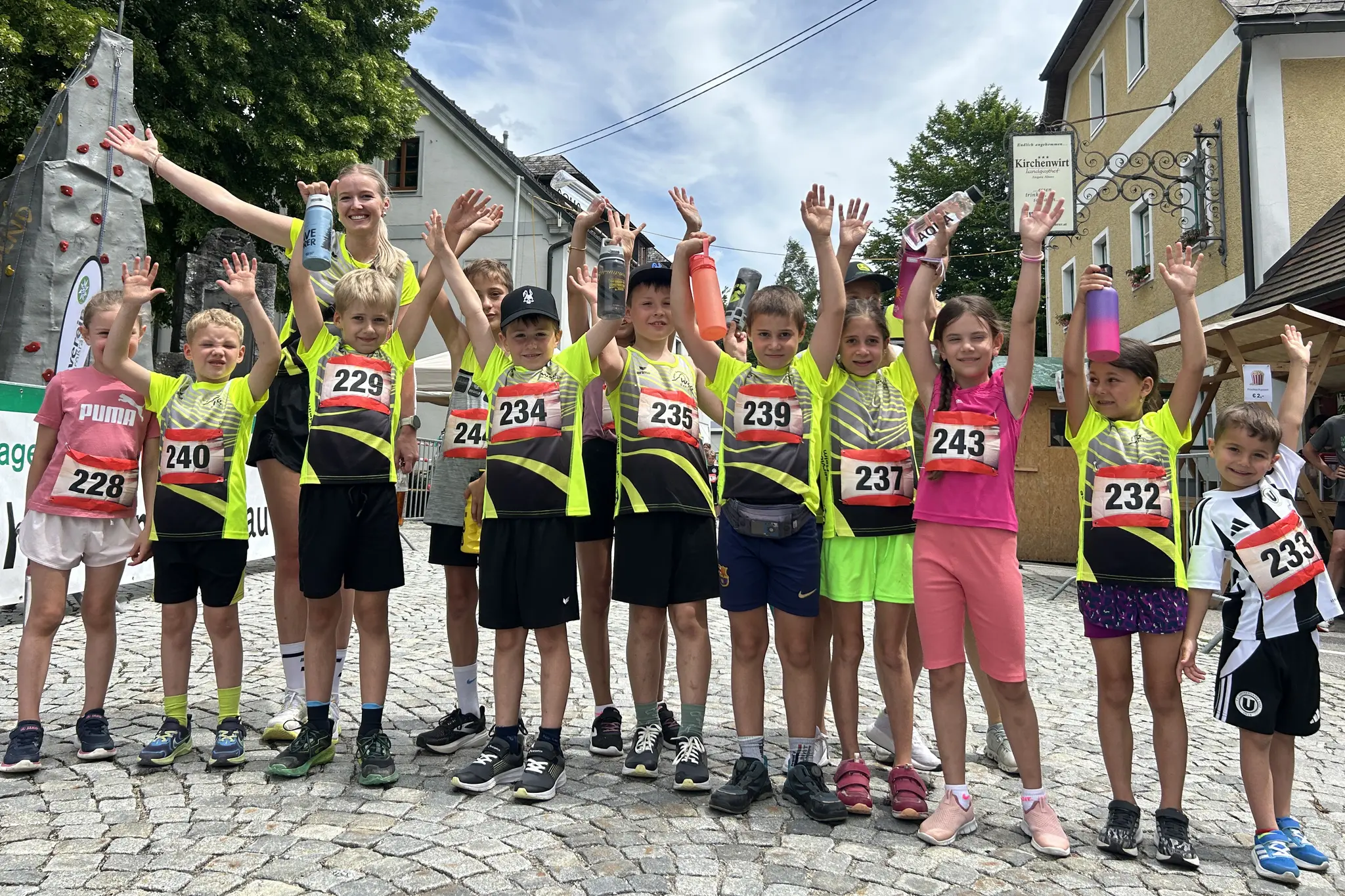 WSG Gaflenz: Starker Antritt beim Ortslauf und Wickie-Kindercup in ...