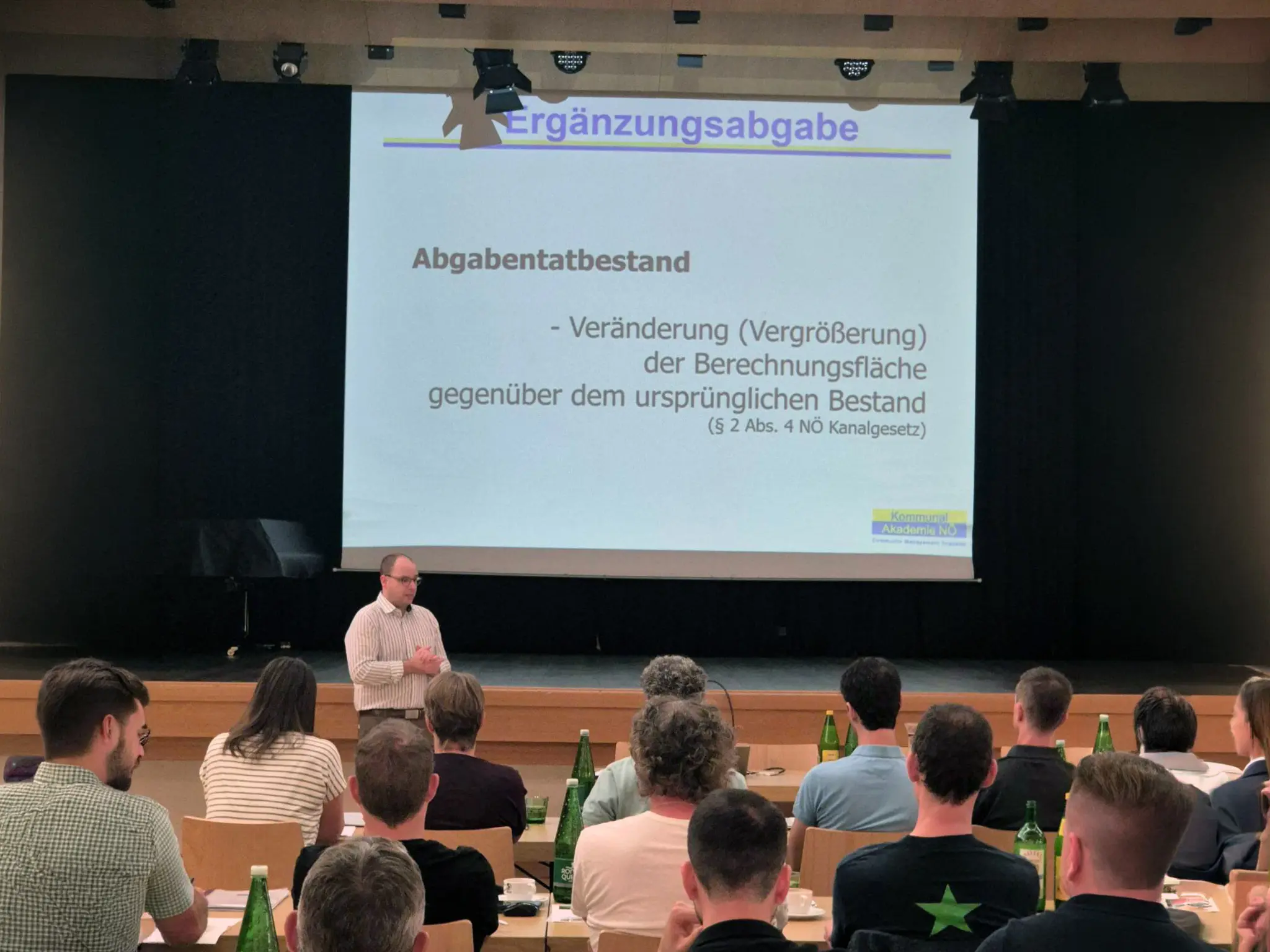 Expertentag für: Kanal- Wasser Nacherhebungen - Melk