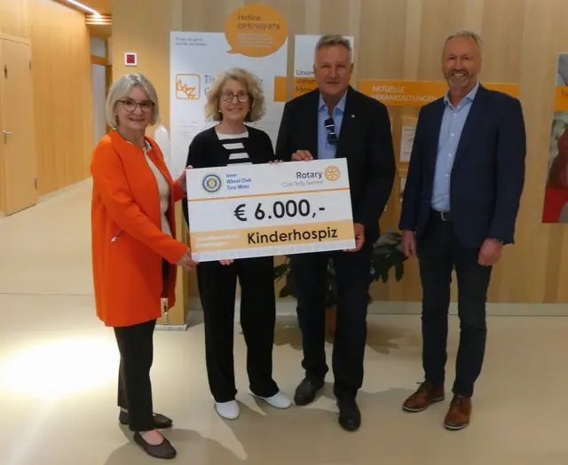 Spendenaktion: Tiroler Serviceclubs spenden 6.000 Euro an das ...