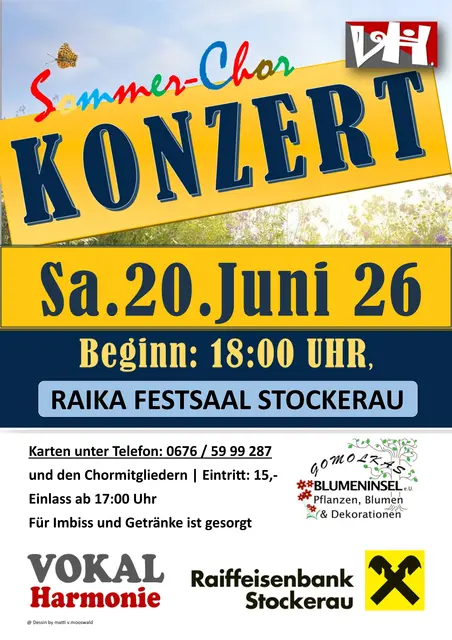 Kärntner Sommerkonzert in Stockerau: Das traditionelle Sommerkonzert ...