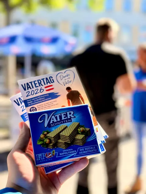 "Vaterschnitten": Manner ist wegen FPÖ-Verteilaktion in Simmering ...