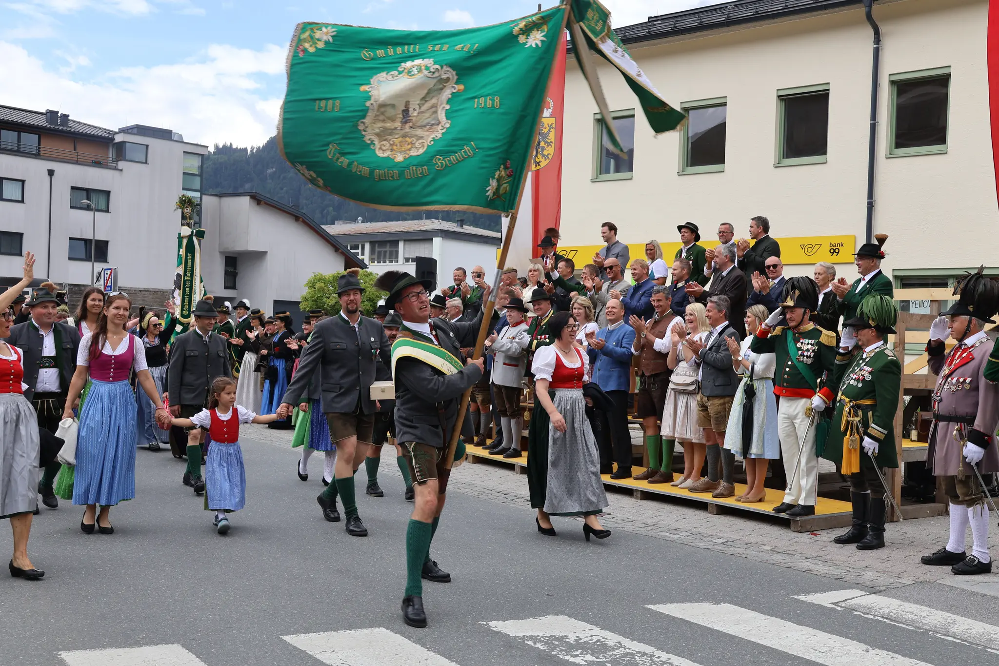Bezirksfest Gauverband: 100 Jahre Volkskultur groß gefeiert - Pongau