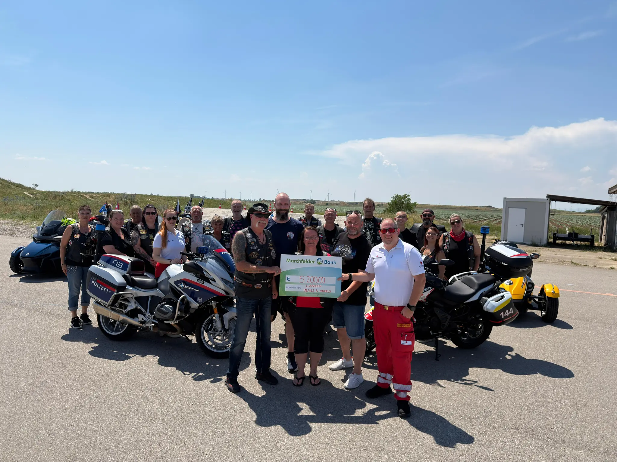 Lasseer Motorspende: Devils & Angels übergeben 5.200 Euro an Kinderburg ...