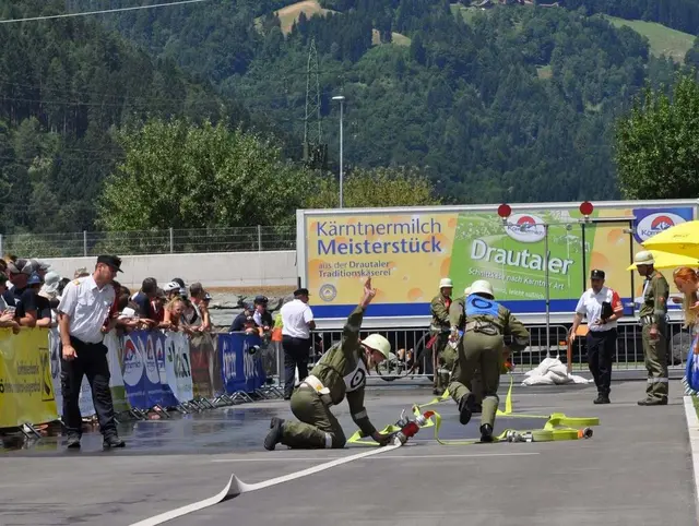 In Griffen geht's heiß zur Sache: Auch Villacher Florianis kämpfen um ...