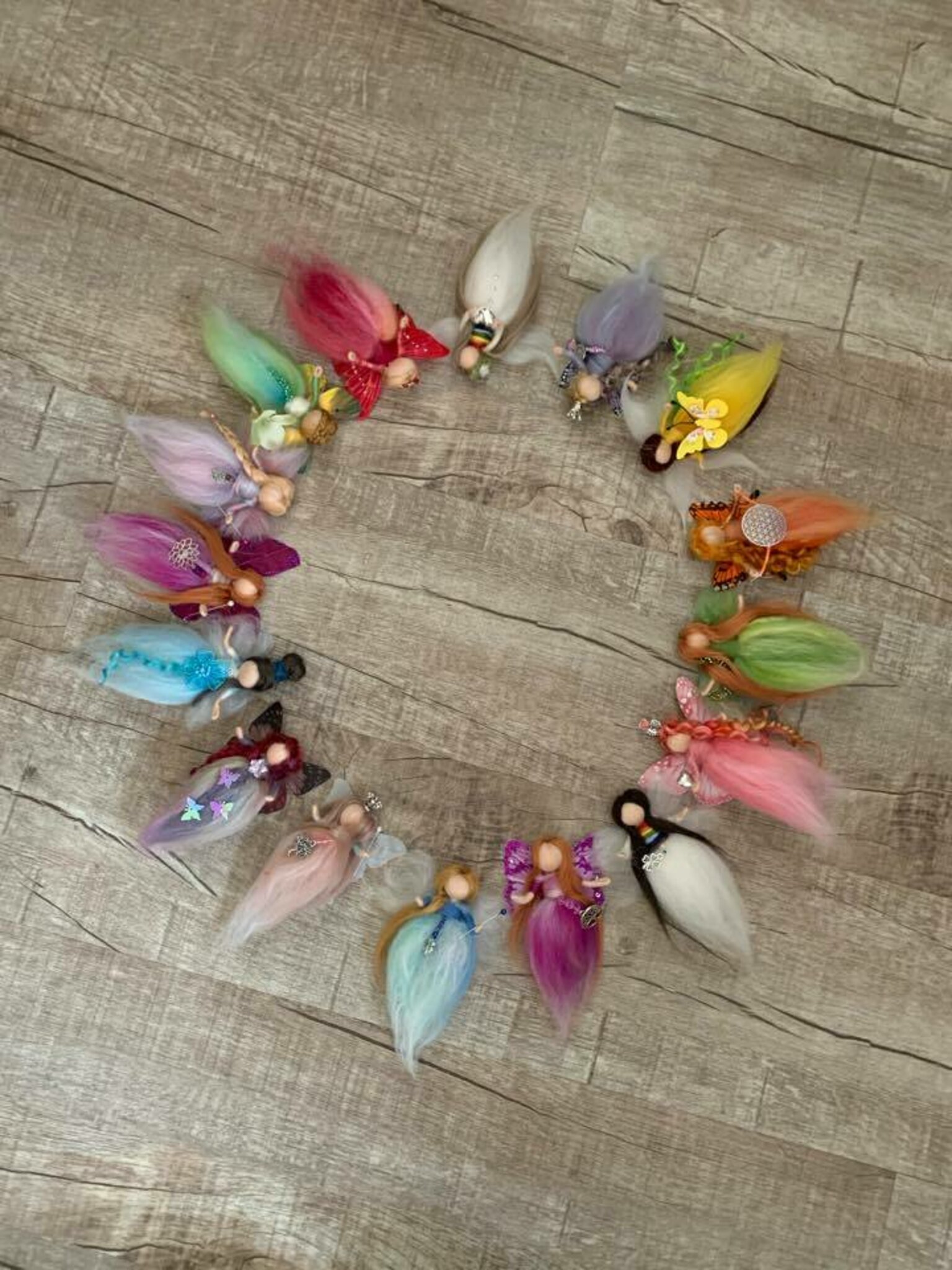 Filzen für Erwachsene und Kinder ab 8 Jahren "Feen, Elfen und Engel"