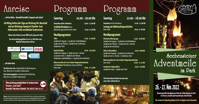 Seebensteiner Adventmeile 2022