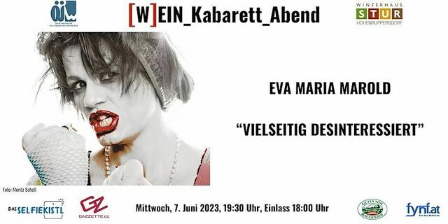 ÖJW [W]EIN_Kabarett_Abend - Eva Maria Marold