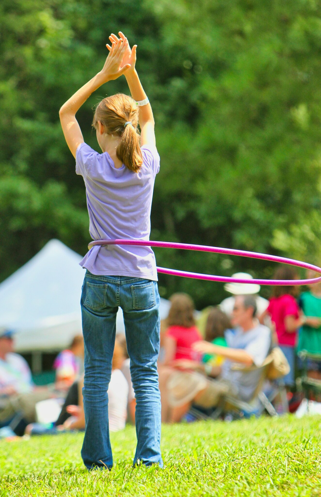 „Huller dich FIT“ Workshop (Hula-Hoop-Workshop) mit Katharina Winkelmayer