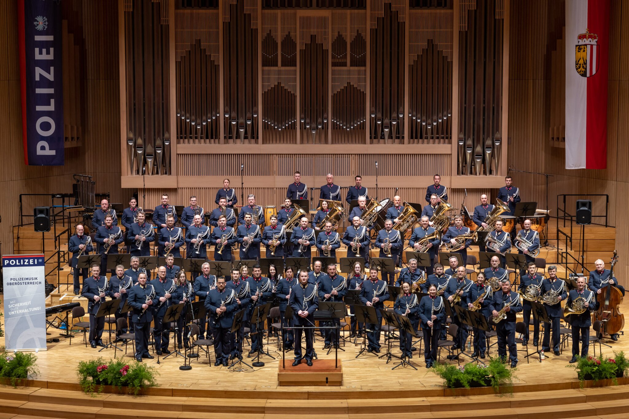 Benefizkonzert der Polizeimusik Oberösterreich