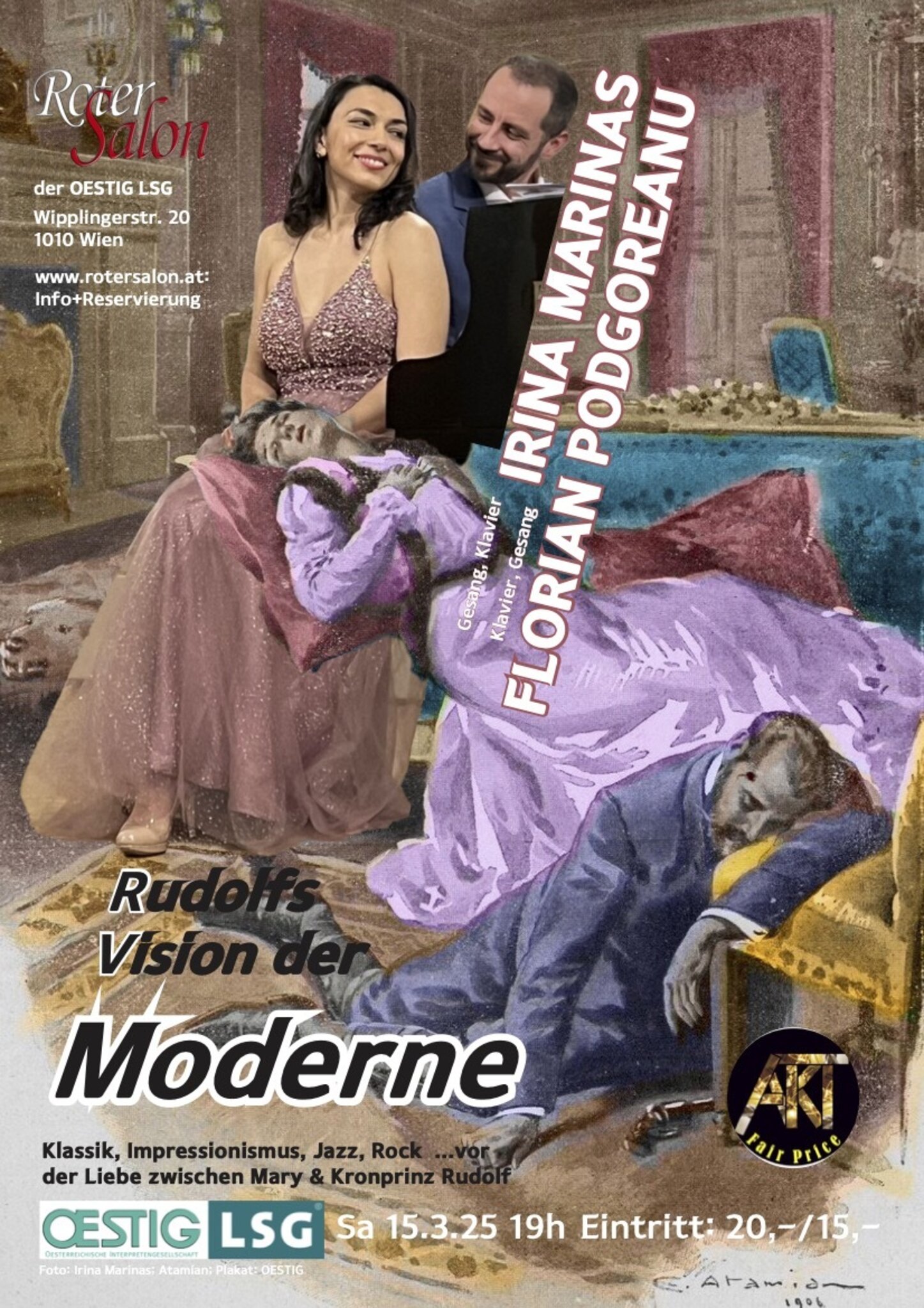 Rudolfs Vision der Moderne und Liebe – MARINAS & PODGOREANU mit Klassik ...