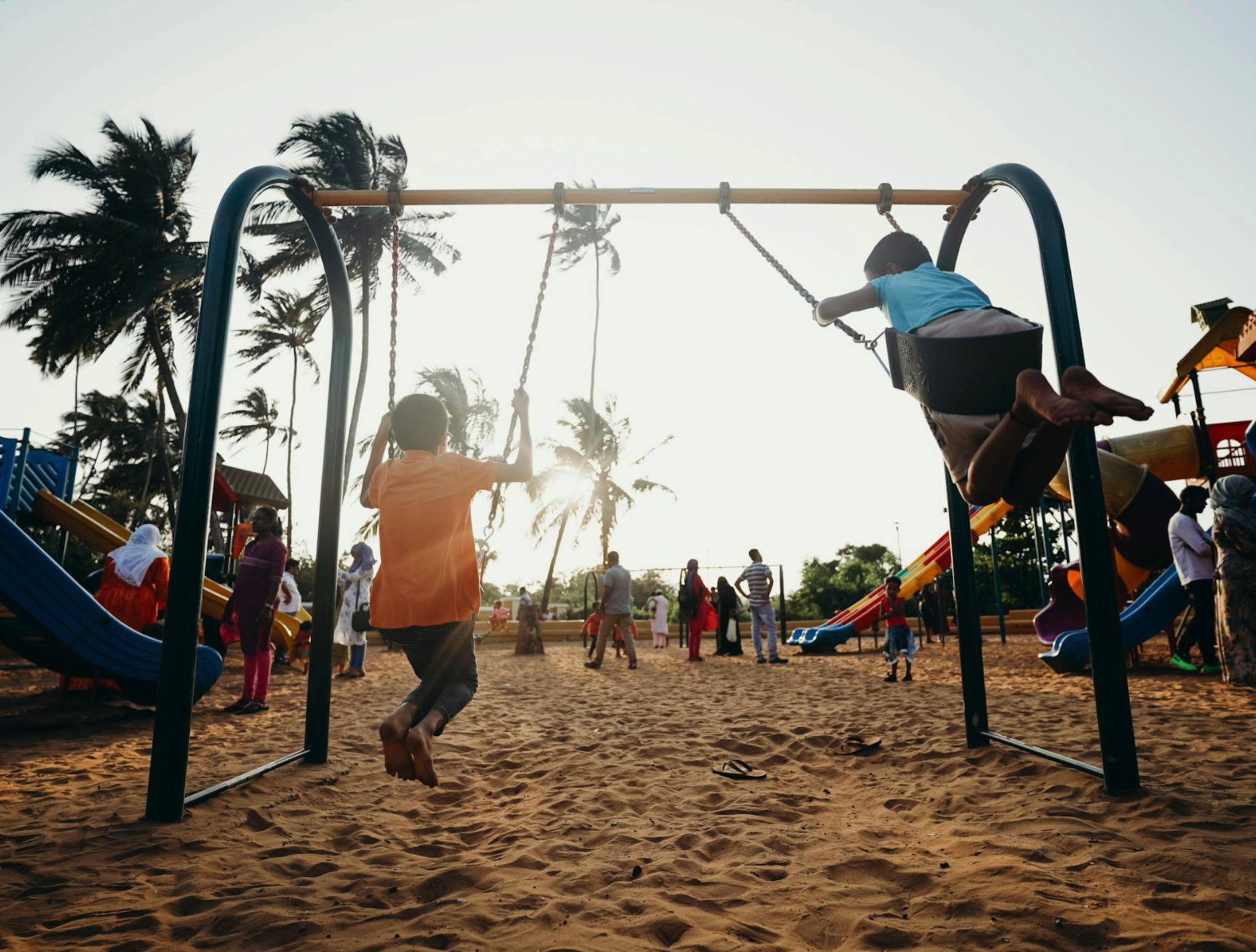 Frühlingsfest und Eröffnung der neuen Spielgeräte in Rudersdorf