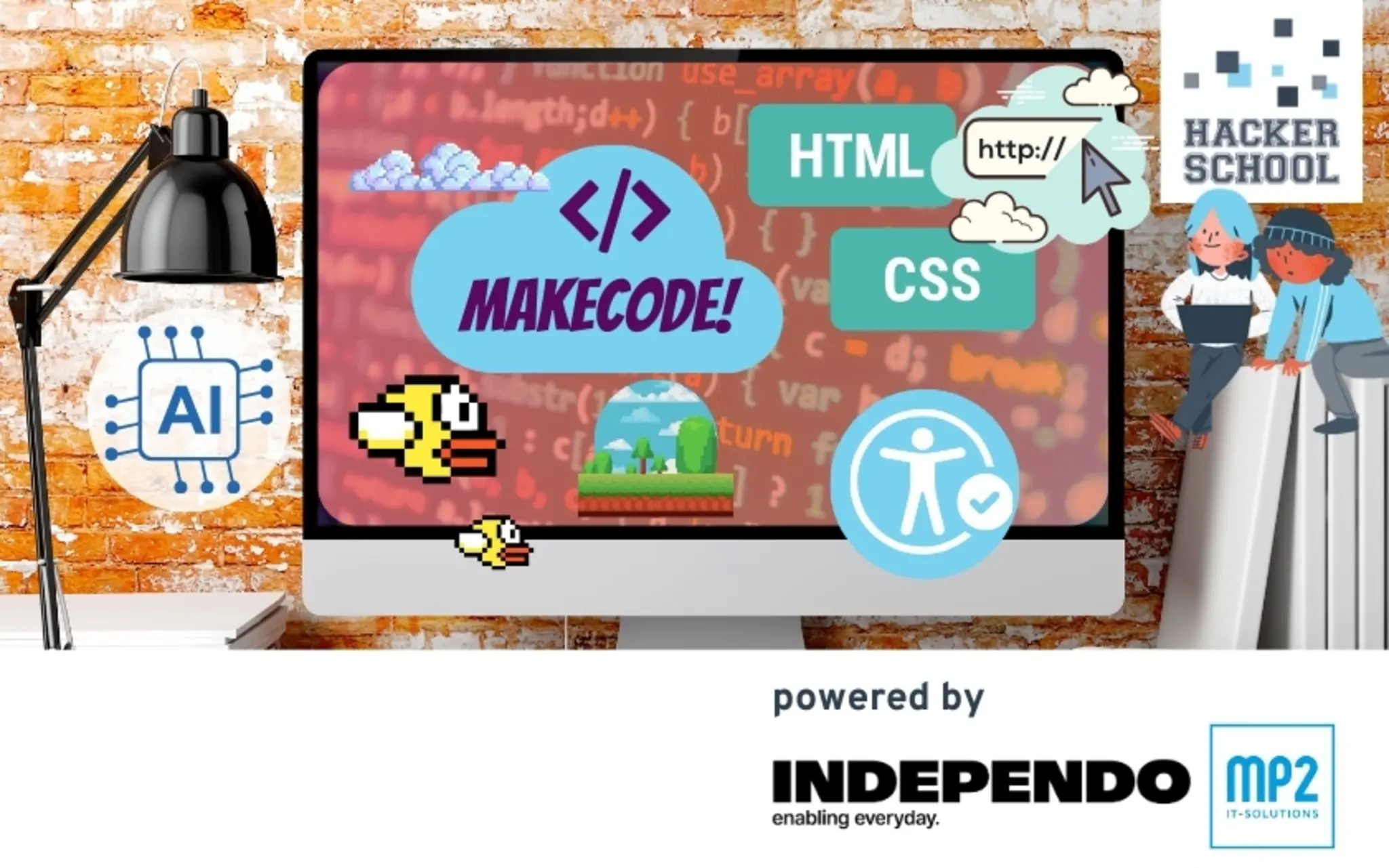 Girls Coding Day – Programmieren mit MakeCode, HTML & KI