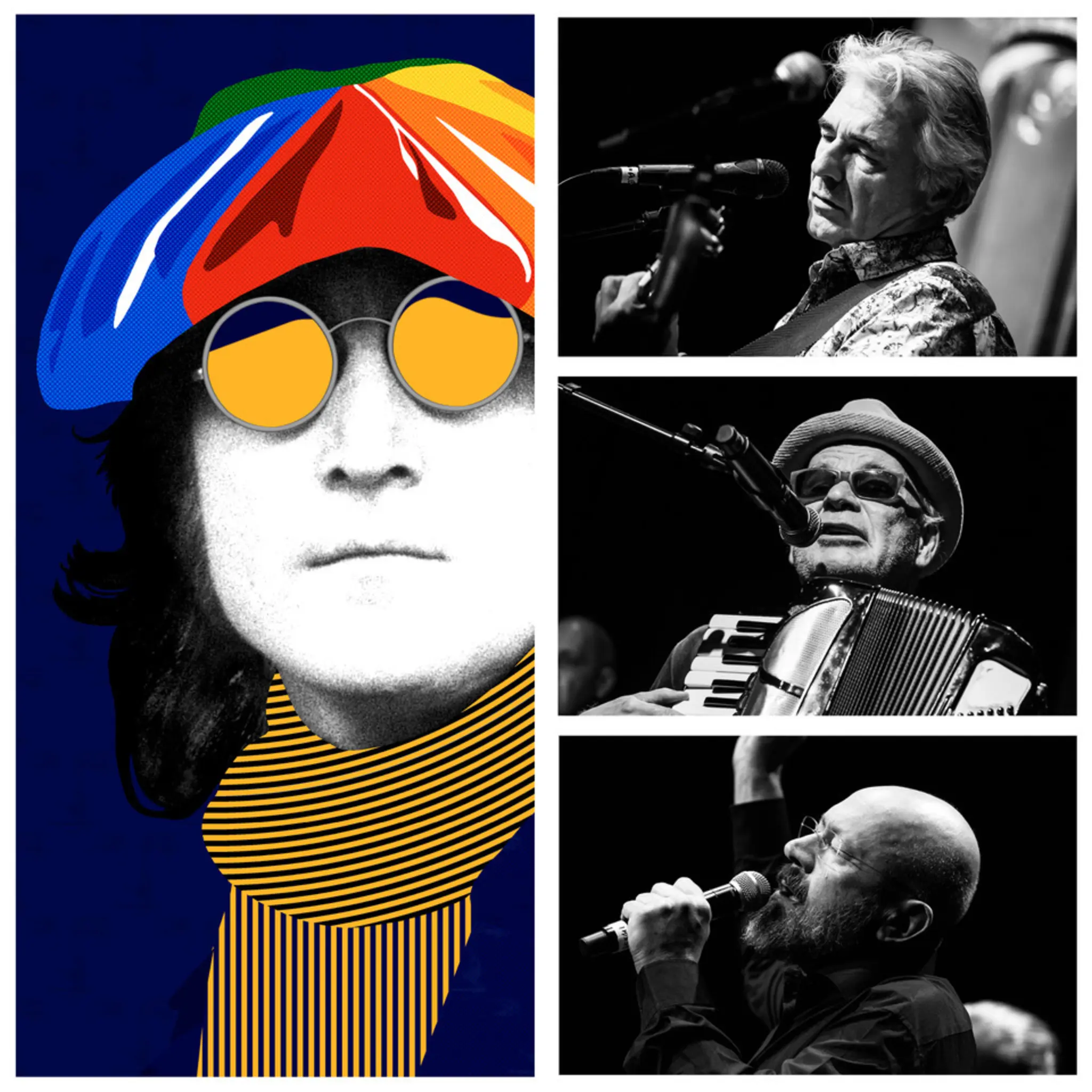 John Lennon Tribute Band "Imagine" Feat. Otto Lechner, Andy Baum ...