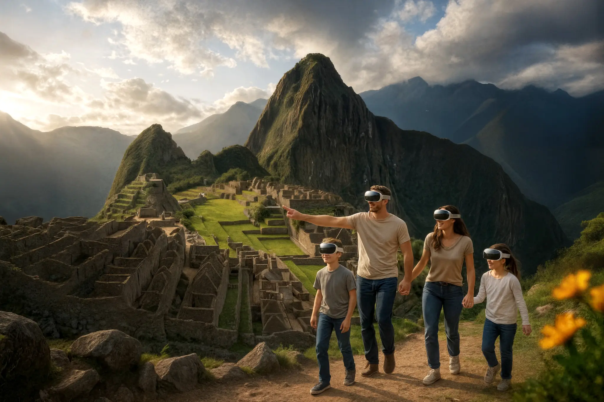 Immersive Center Wien: Virtual-Reality-Abenteuer Machu Picchu