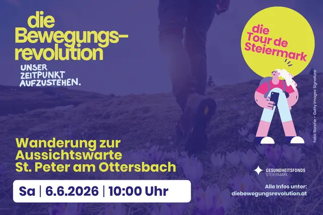 Tour de Steiermark-Wanderung in St. Peter am Ottersbach