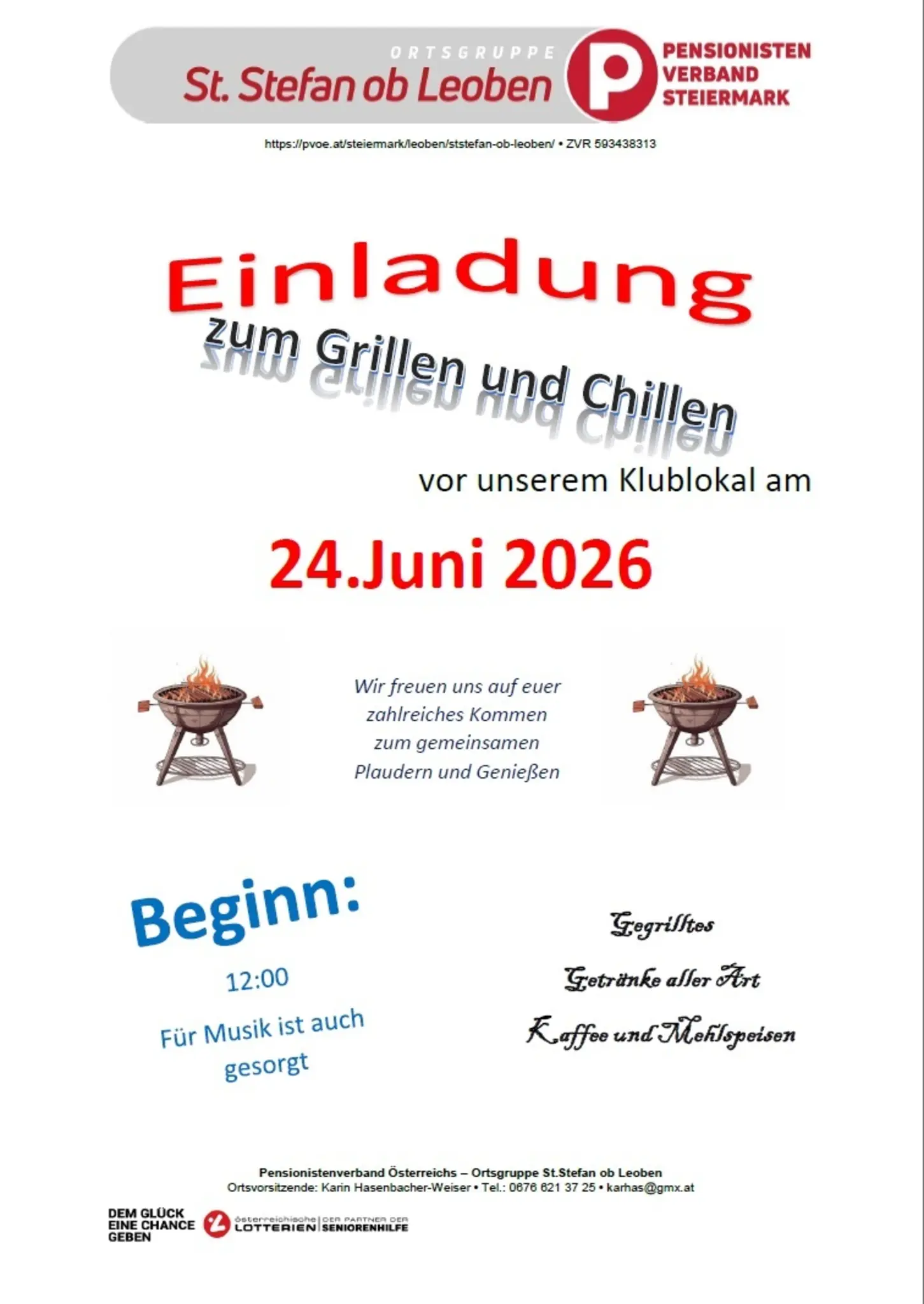 Grillfest der OG. St. Stefan ob. Leoben