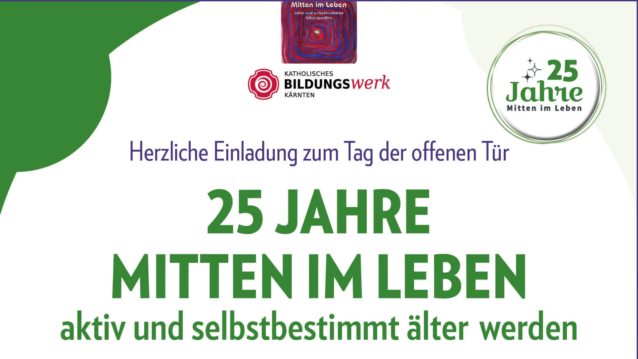 TAG DER OFFENEN TÜR "MITTEN IM LEBEN"
