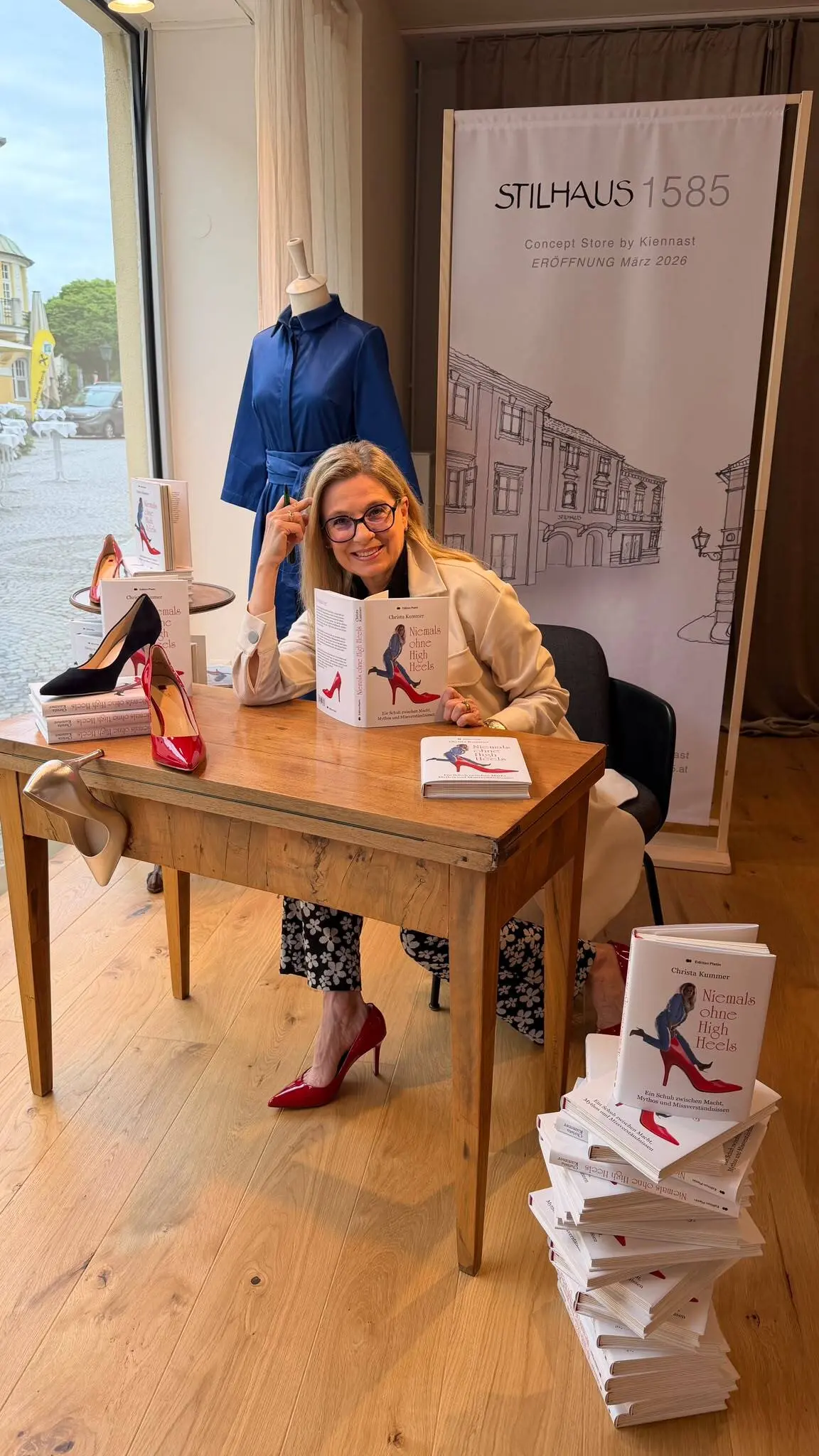 Niemals ohne High Heels - ein besonderer Abend mit Christa Kummer