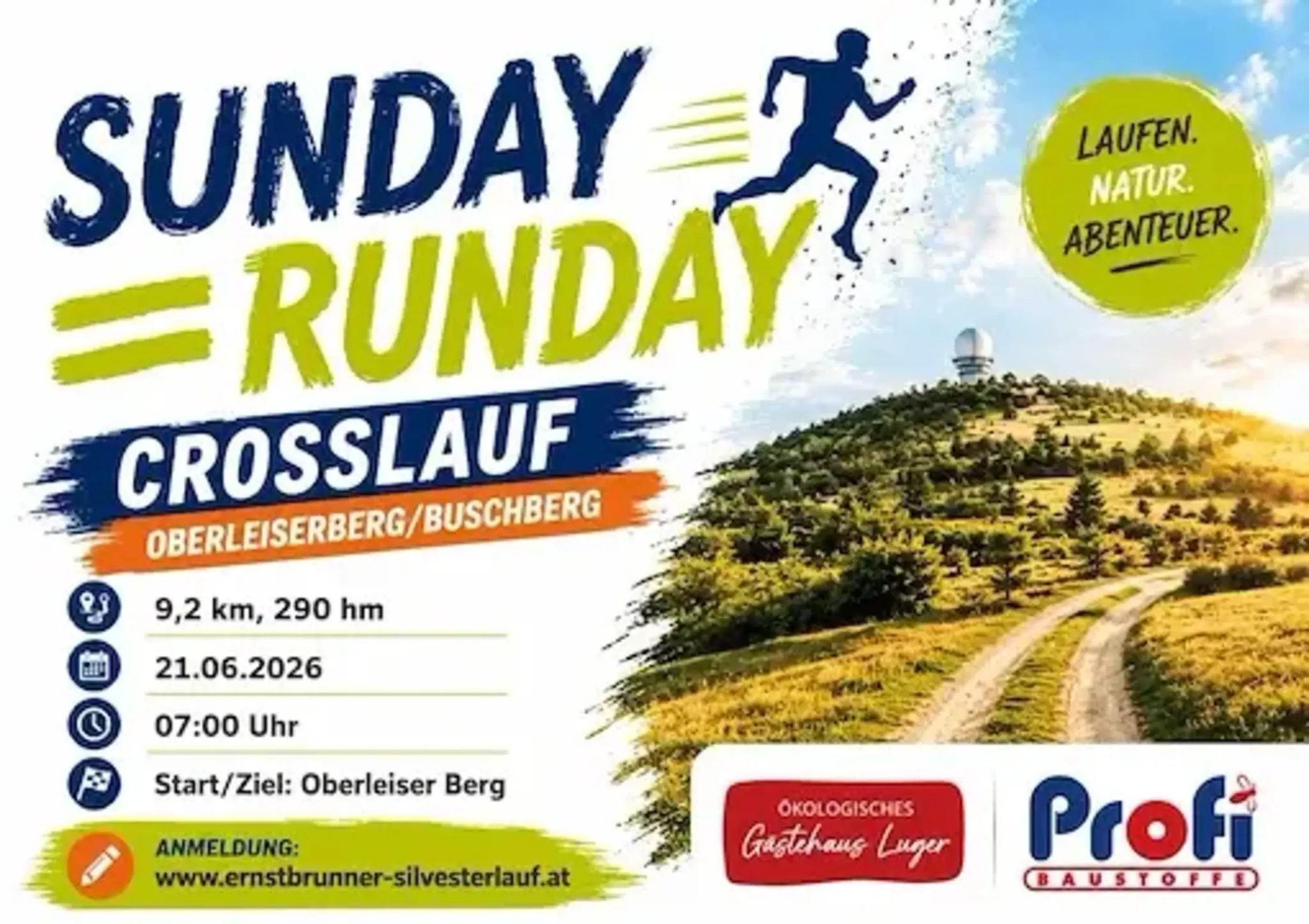 Crosslauf in den Leiser Bergen