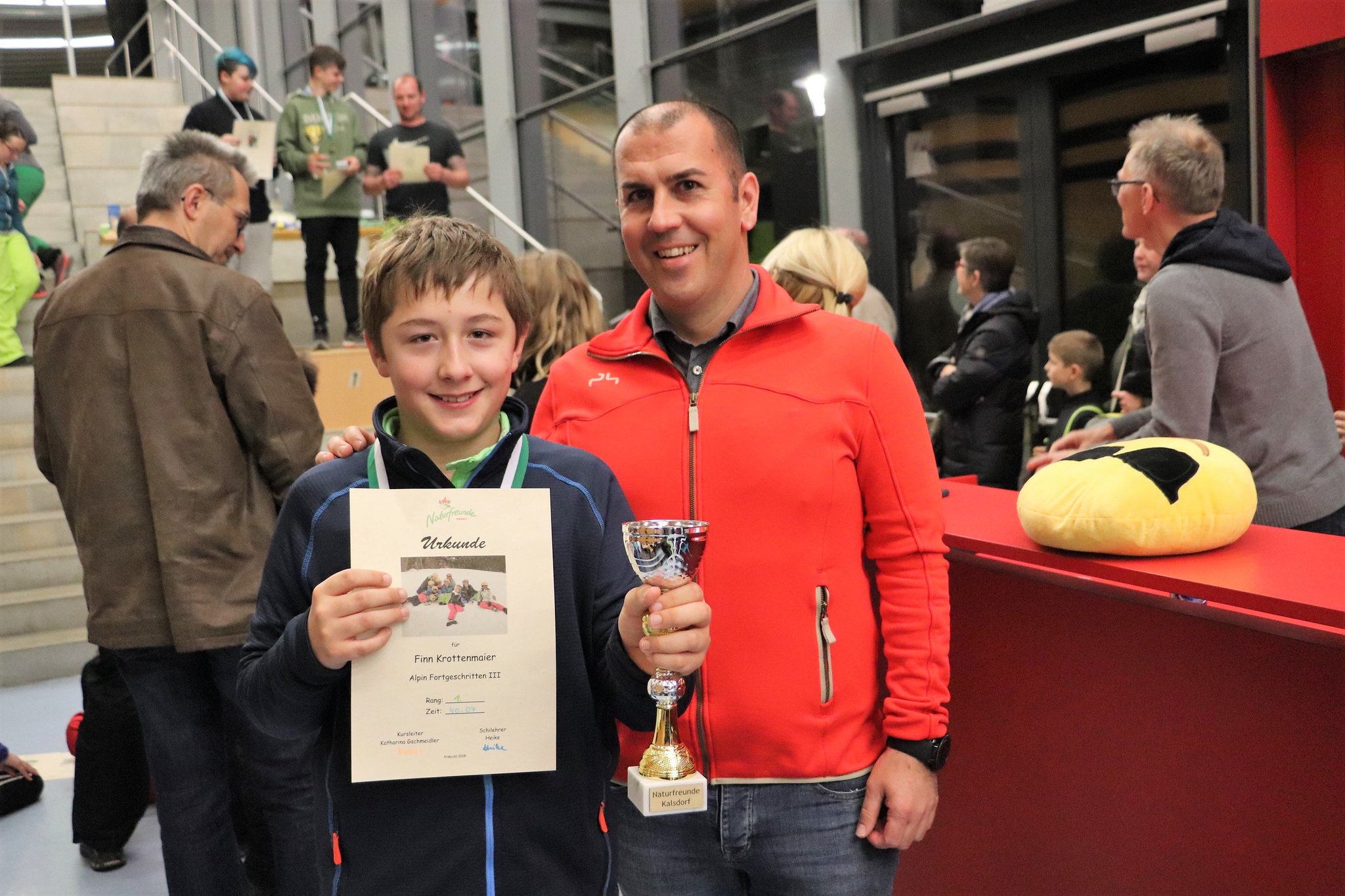 Tagesbester beim Riesentorlauf am Präbichl der Naturfreunde Kalsdorf ...