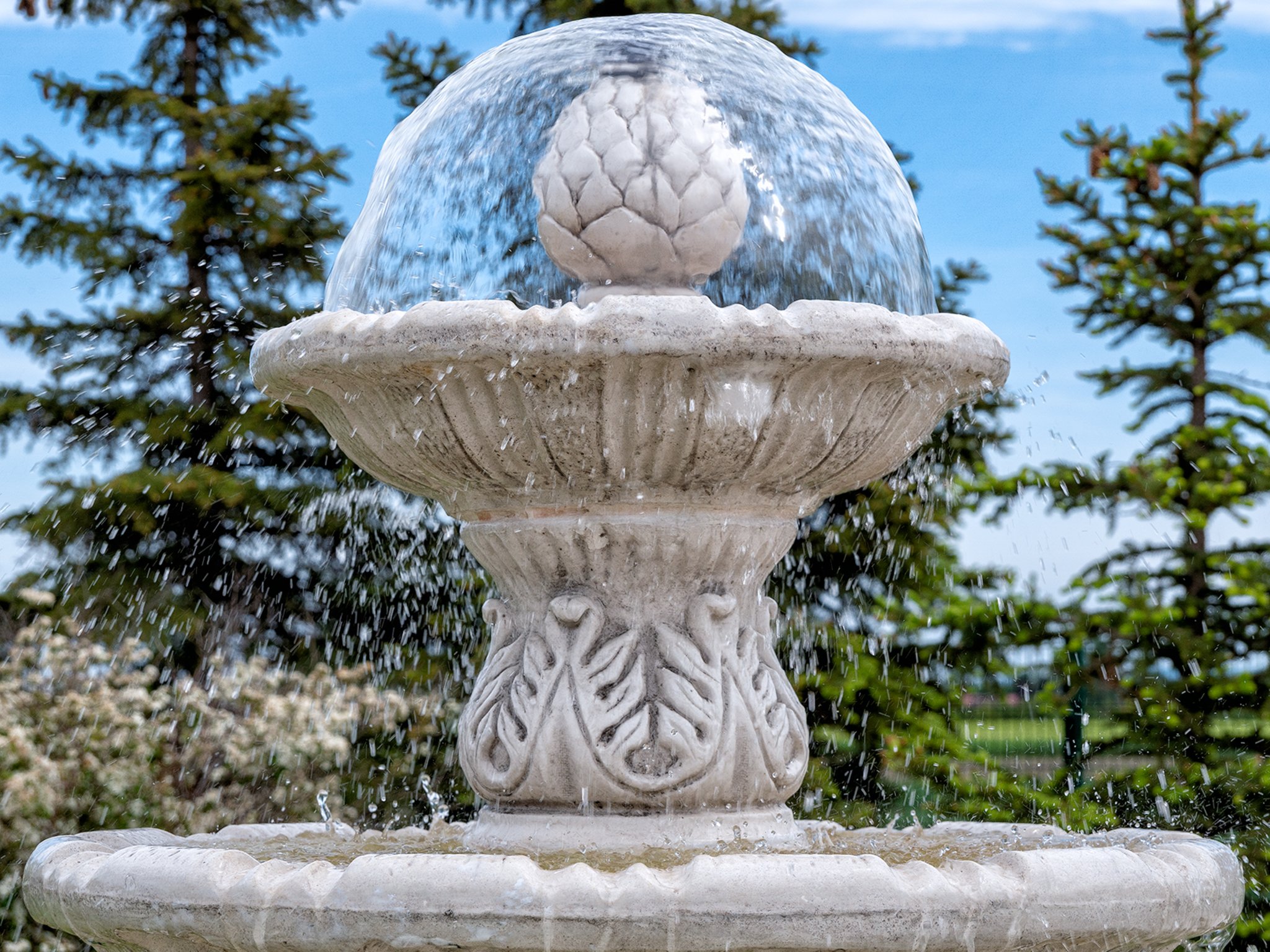 Springbrunnen beim Sporthotel "Die Kantine" in Ebreichsdorf