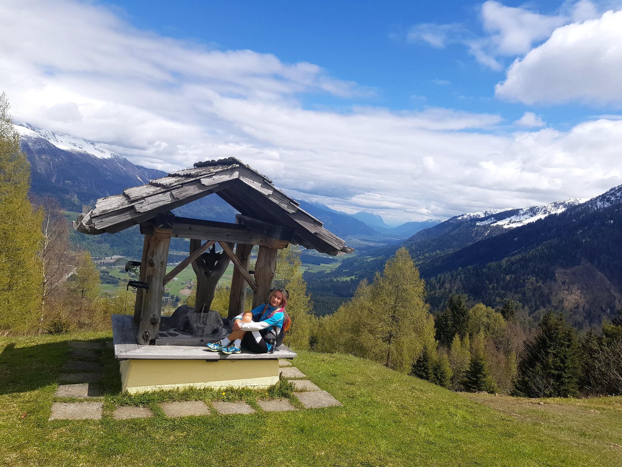 Endlich--die erste Wanderung auf die Mauthner Alm zur Enzian Hütte
