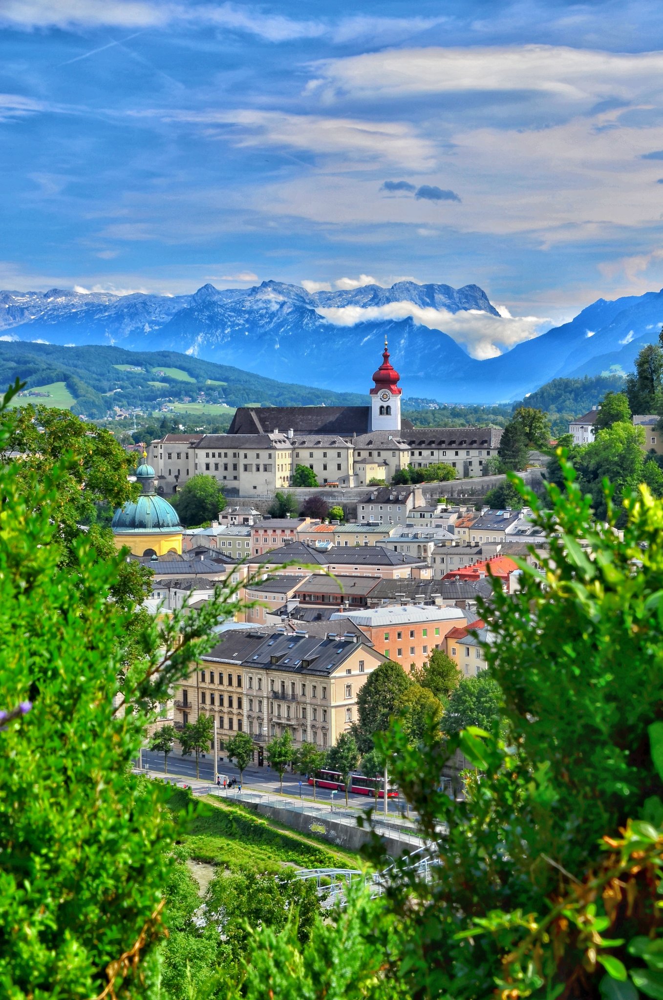 Blick auf das Stift Nonnberg