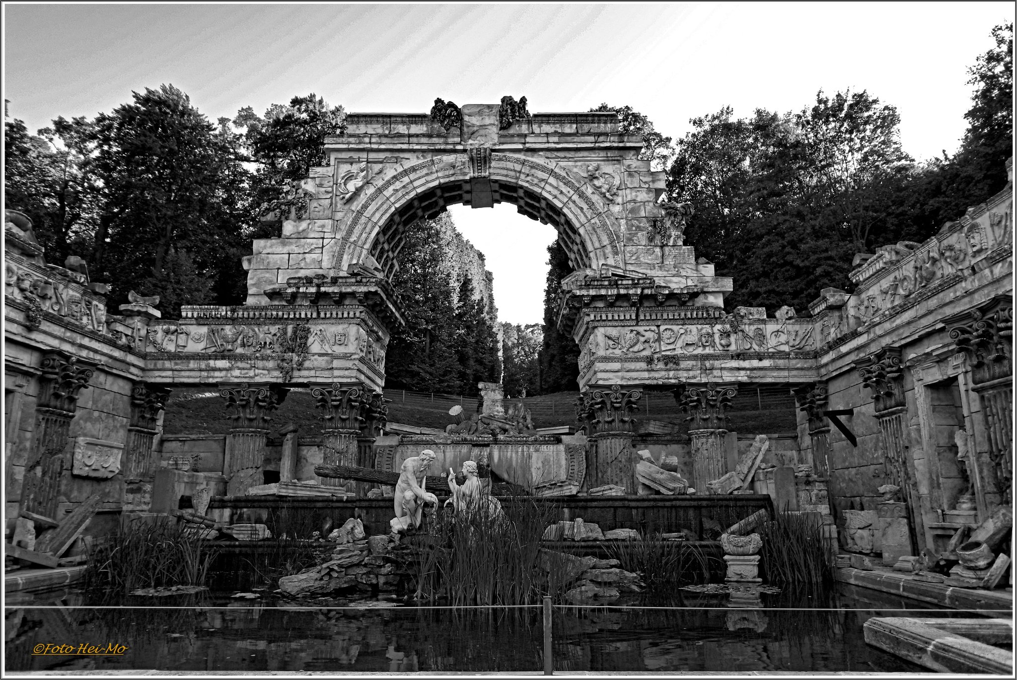 Die Römische Ruine in Schönbrunn
