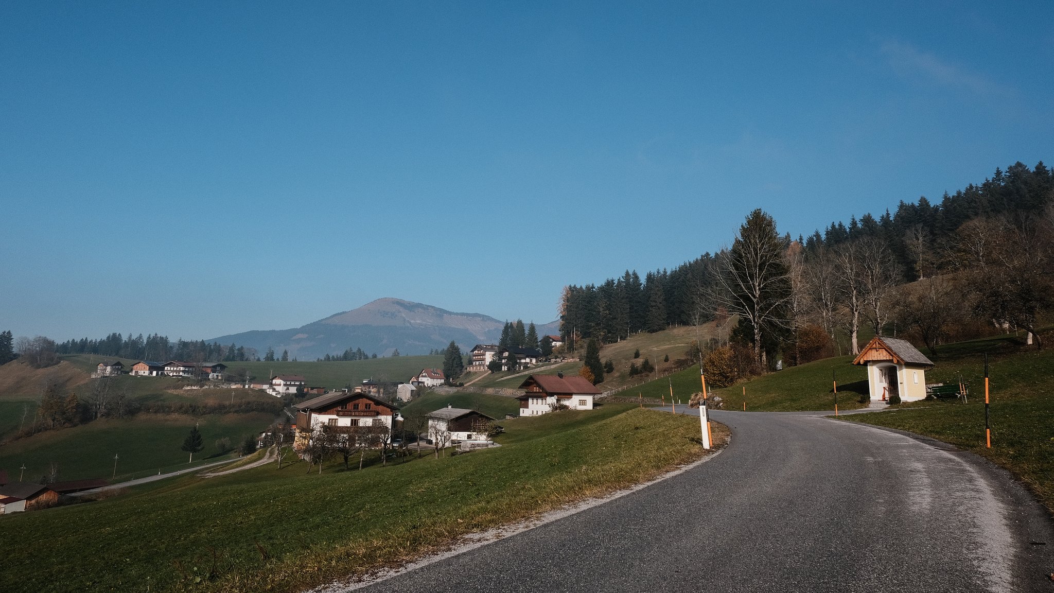 Wegscheid, Sankt Koloman und der Schlenken bei Traumwetter