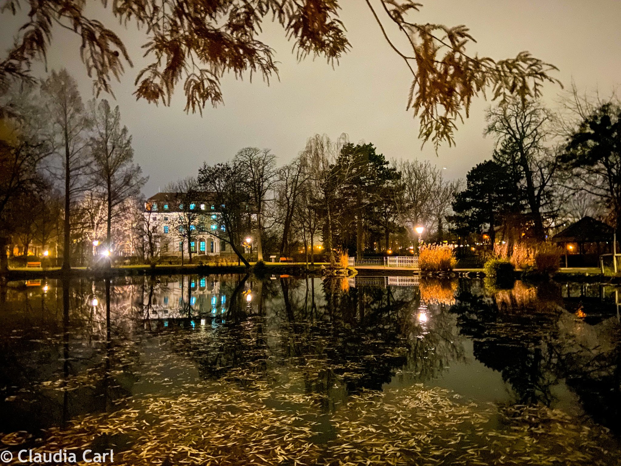 Abendstunde im Schlosspark