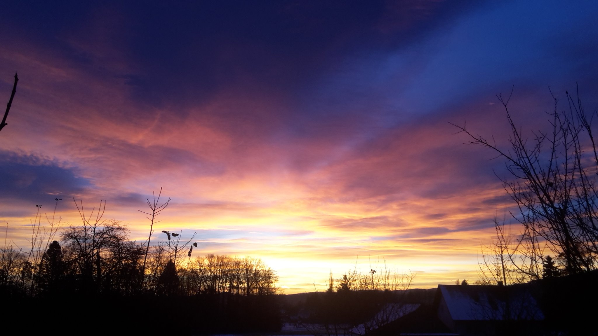 Morgenröte...