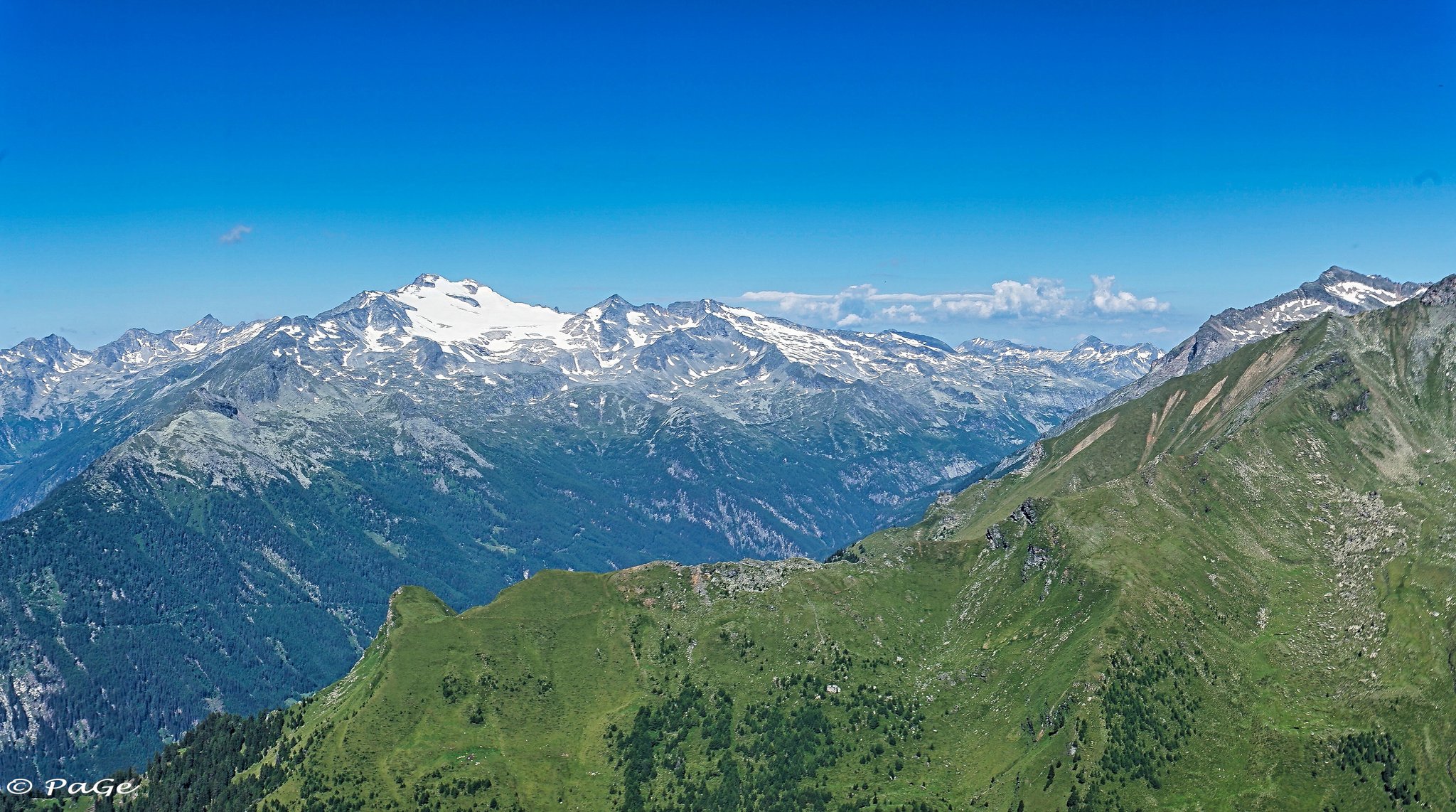 Blick auf die Hochalmspitze